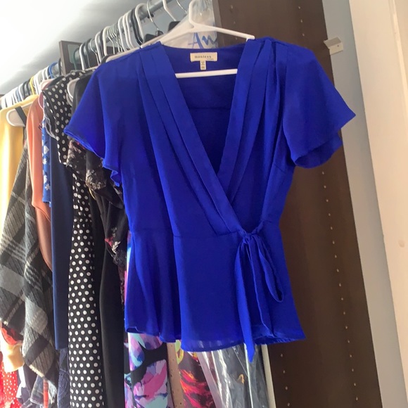 Monteau | Tops | Monteau Wrap Top | Poshmark
